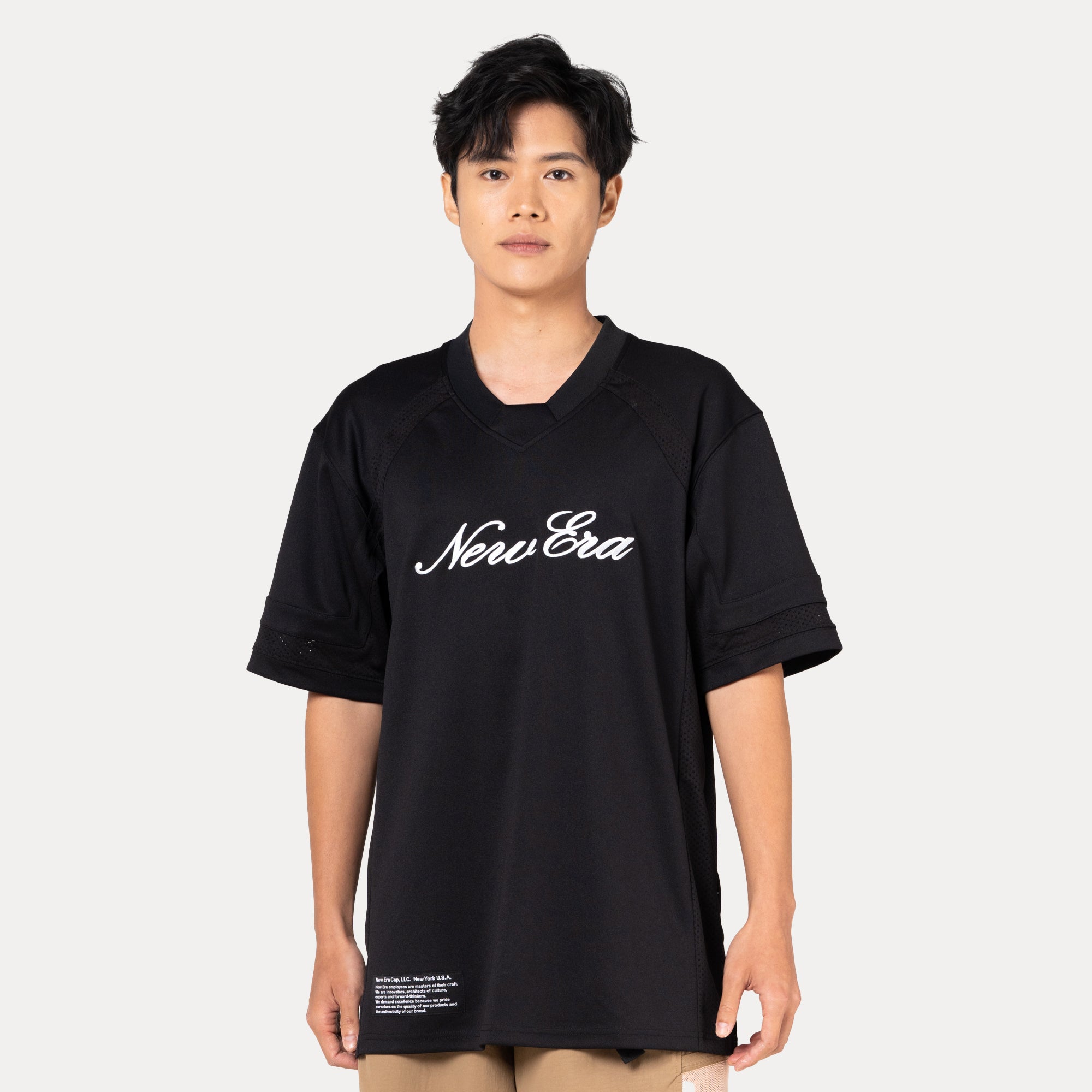 NEW ERA BASIC BLACK AMERICAN FOOTBALL JERSEY – New Era Hong Kong