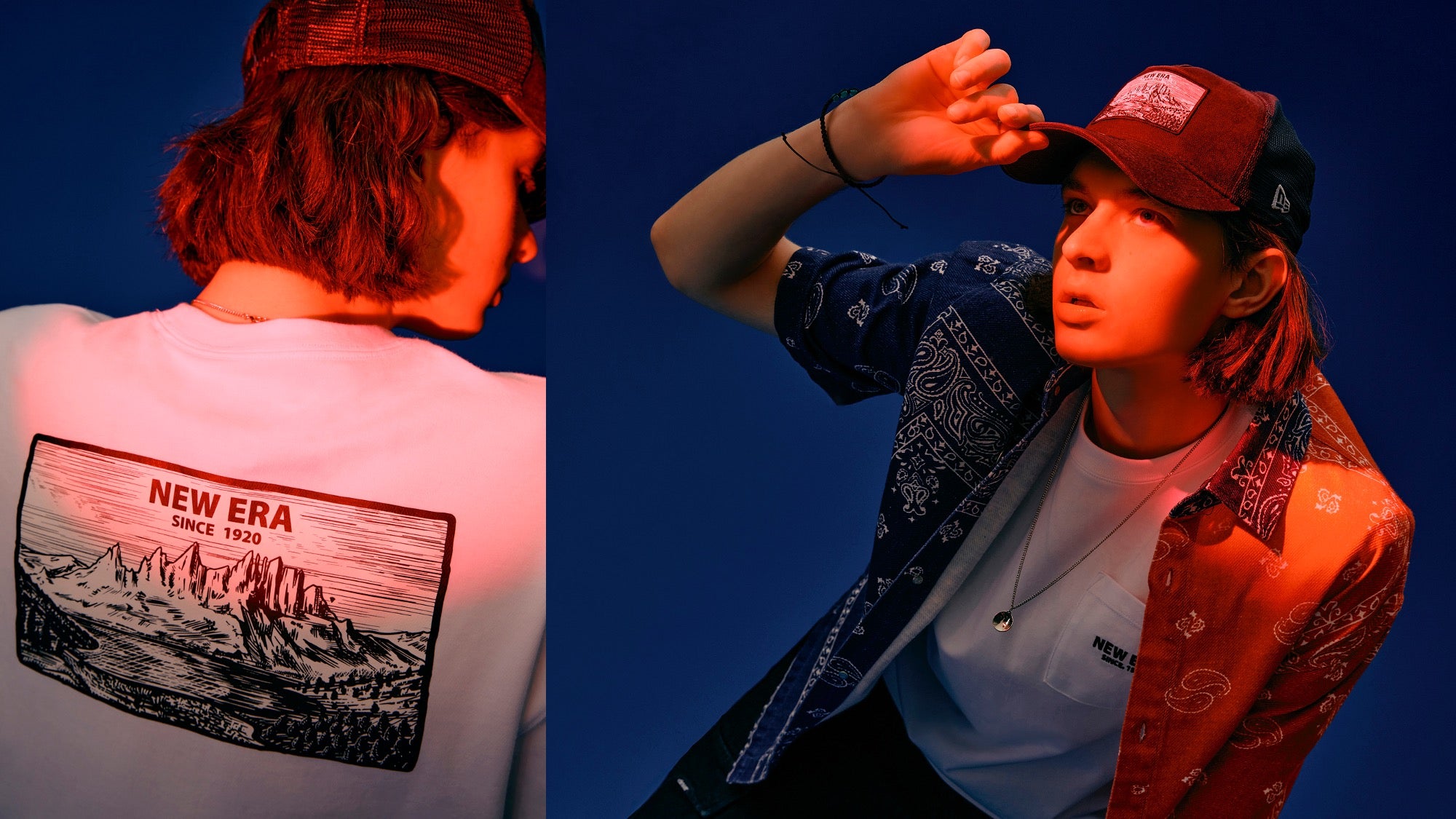 NEW ERA Fall/Winter Collection ENGRAVING MOUNTAIN Continuing Yama-styl ...