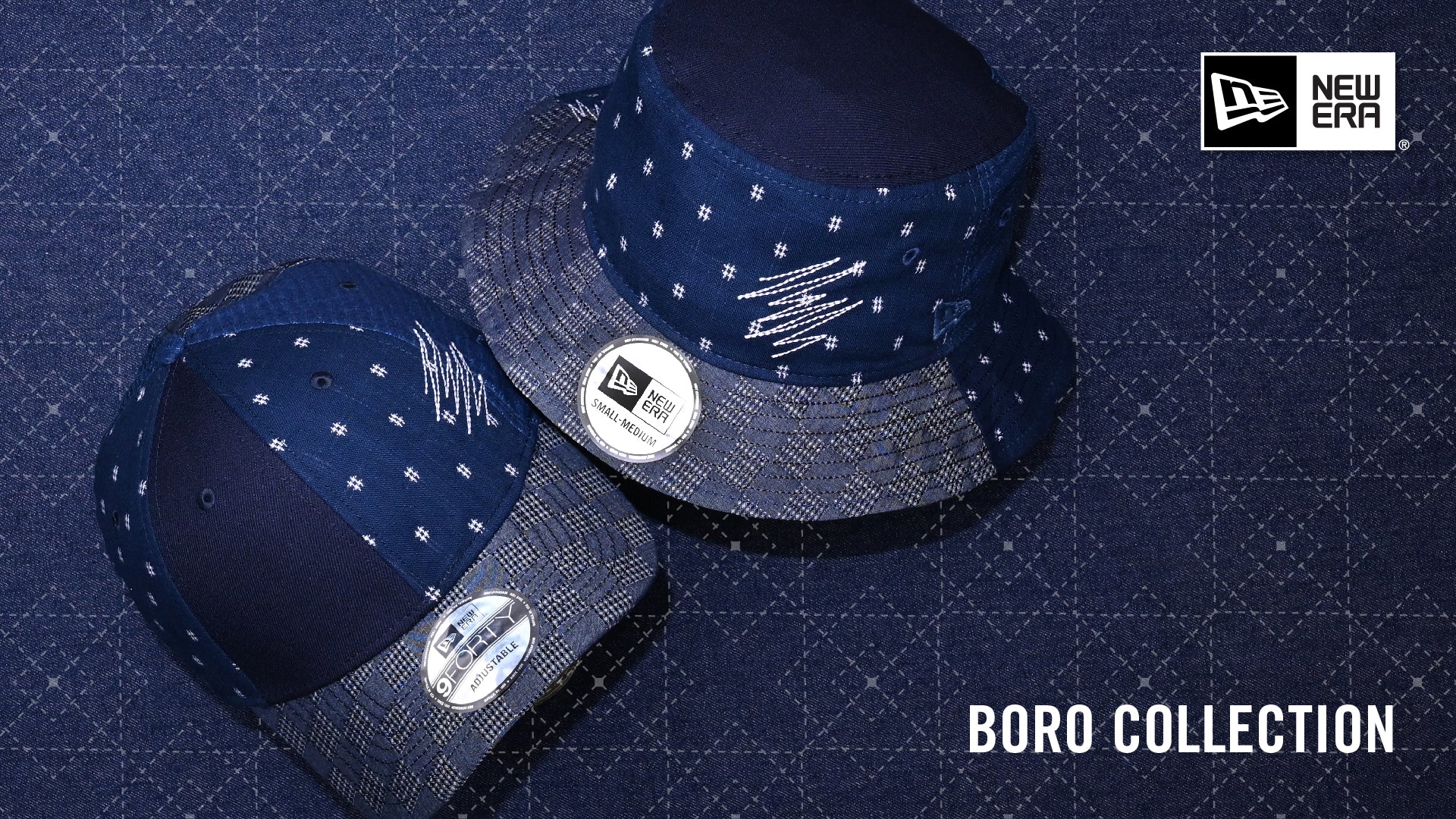 Japanese Styling En Vogue NEW ERA「BORO」Collection Plays with Retro Jap ...