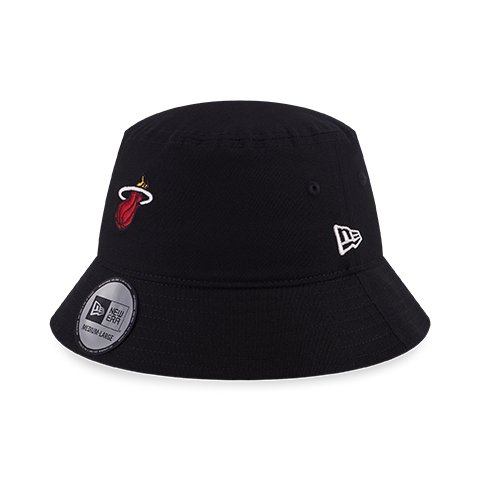NBA MIAMI HEATS MINI LOGO BLACK BUCKET 01 – New Era Hong Kong