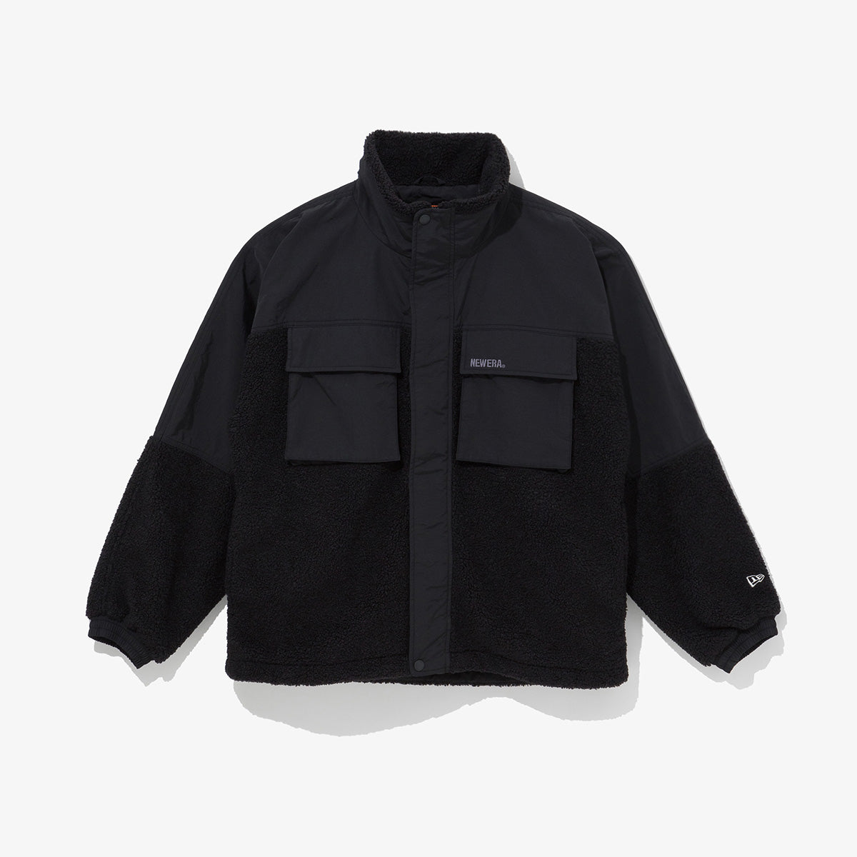 NEW ERA OUTDOOR WOVEN BLACK PATCH POCKET JACKET – New Era Hong Kong