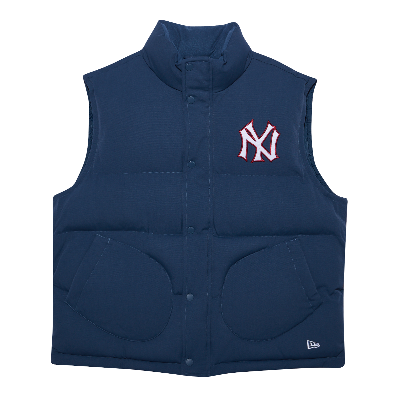 NEW YORK YANKEES RETRO ACADEMIA NAVY PADDED VEST JACKET – New Era Hong Kong