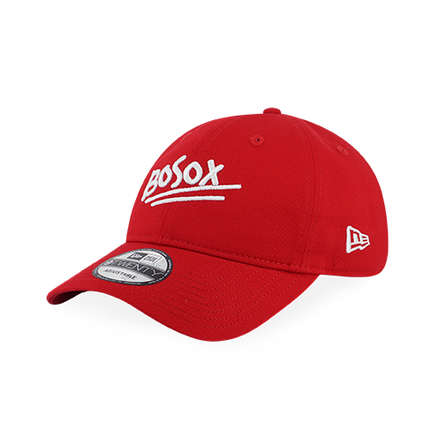 BOSTON RED SOX - BOSOX - SPEECH BUBBLES SCARLET 9TWENTY CAP – New Era ...