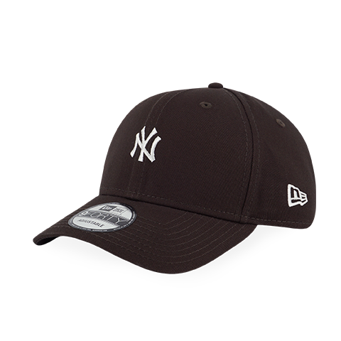 NEW YORK YANKEES COLOR STORY MINI MLB LOGO BROWN SUEDE 9FORTY CAP – New ...