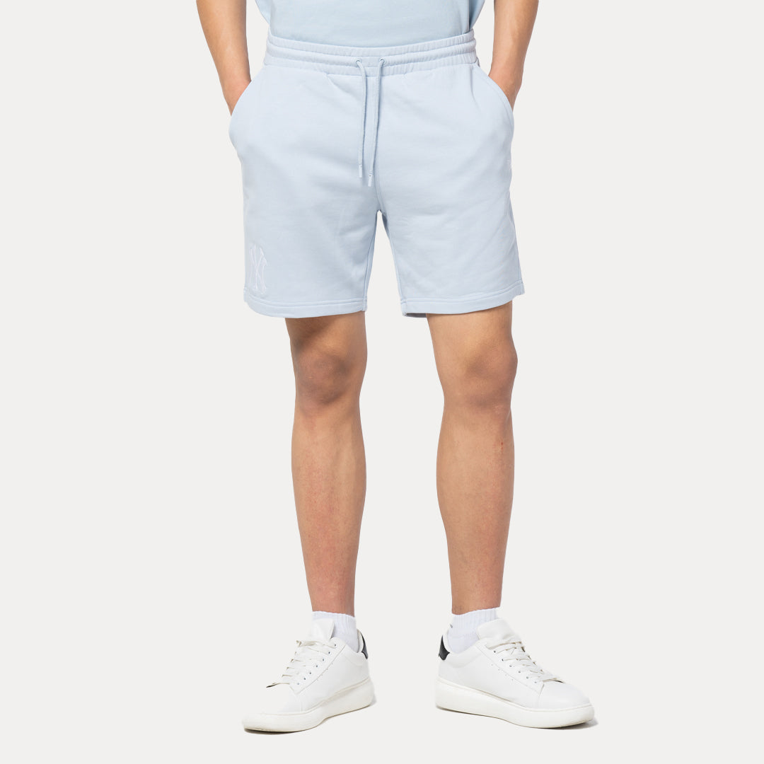 NEW YORK YANKEES COLOR ERA SOFT BLUE REGULAR KNIT SHORTS – New Era Hong ...
