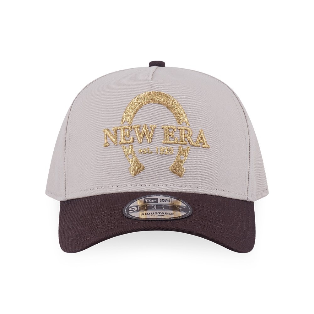 NEW ERA YEAR OF THE HORSE 2-TONE WALNUT VISOR STONE 9FORTY AF CAP – New ...