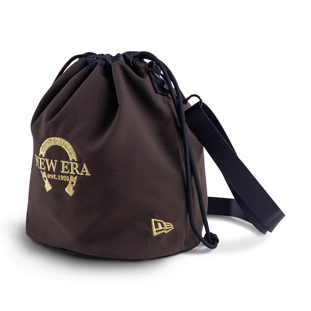 NEW ERA YEAR OF THE HORSE WALNUT BENTO DRAWSTRING SHOULDER BAG – New ...