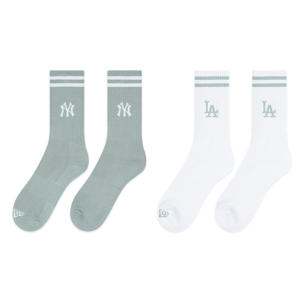 NEW YORK YANKEES & LOS ANGELES DODGERS COLOR ERA EVEREST GREEN AND WHI ...