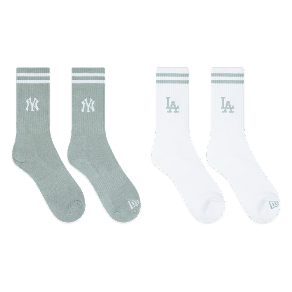 NEW YORK YANKEES & LOS ANGELES DODGERS COLOR ERA EVEREST GREEN AND WHI ...