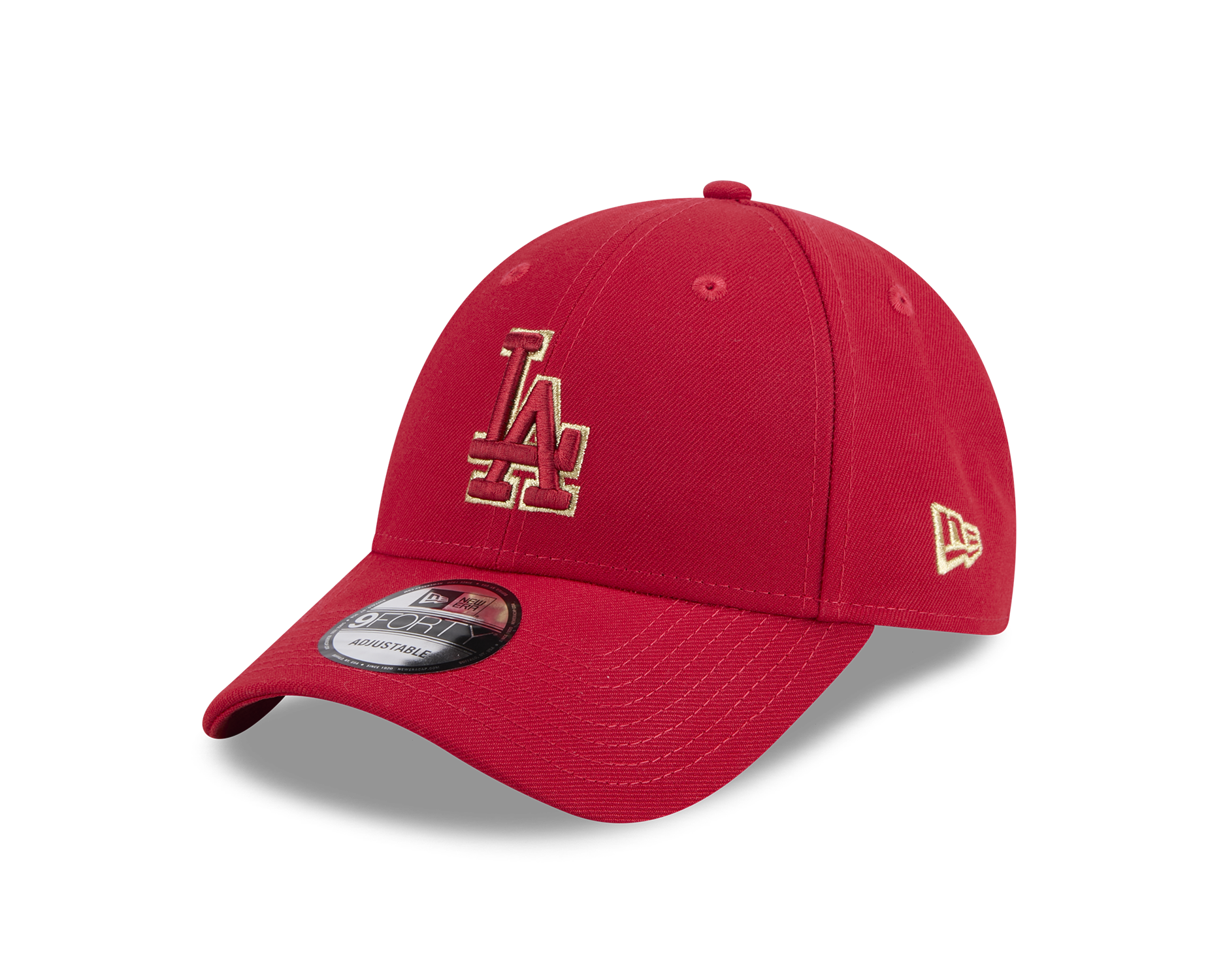 LOS ANGELES DODGERS COOPERSTOWN CNY RED PACK SCARLET RED 9FORTY CAP ...