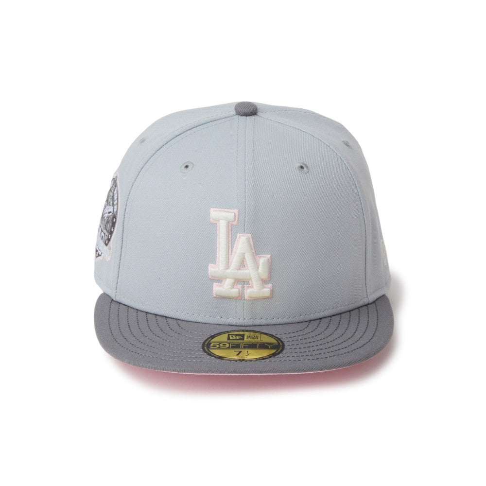 LOS ANGELES DODGERS SAKURA NAGASHI 2-TONE GRAPHITE VISOR GRAY 59FIFTY ...