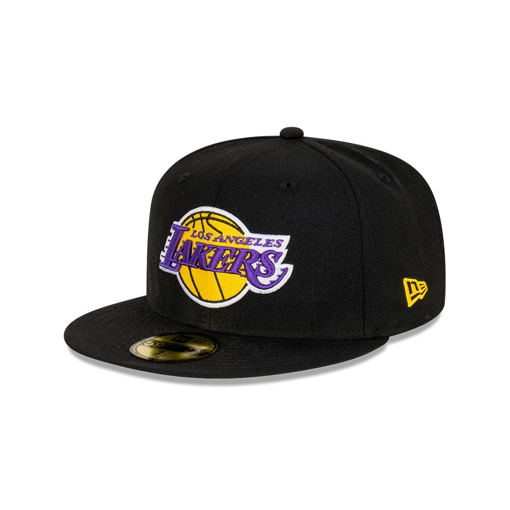 LOS ANGELES LAKERS NBA COMMEMORATIVE BLACK 59FIFTY CAP – New Era Hong Kong