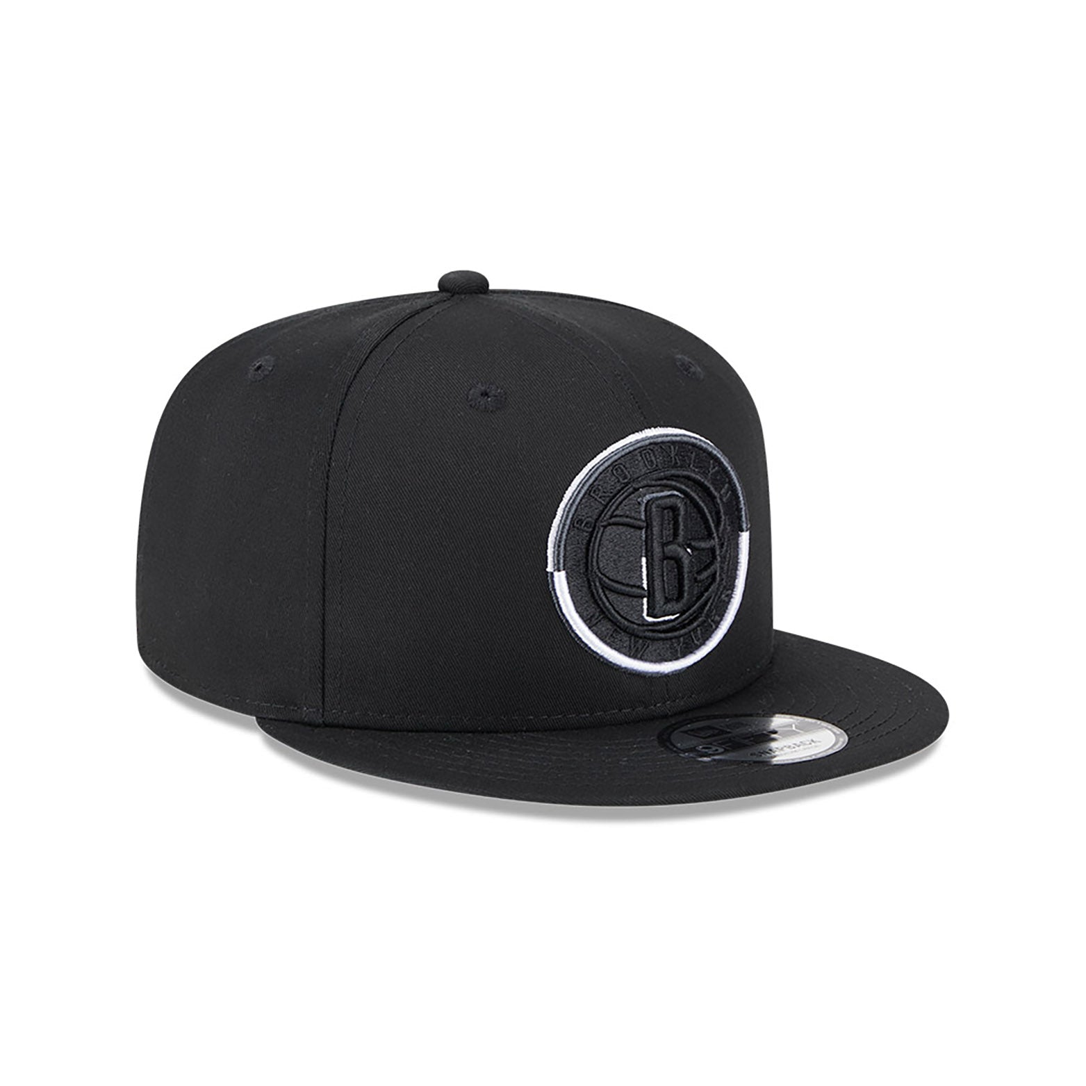 BROOKLYN NETS SPLIT LOGO BLACK 9FIFTY CAP – New Era Hong Kong