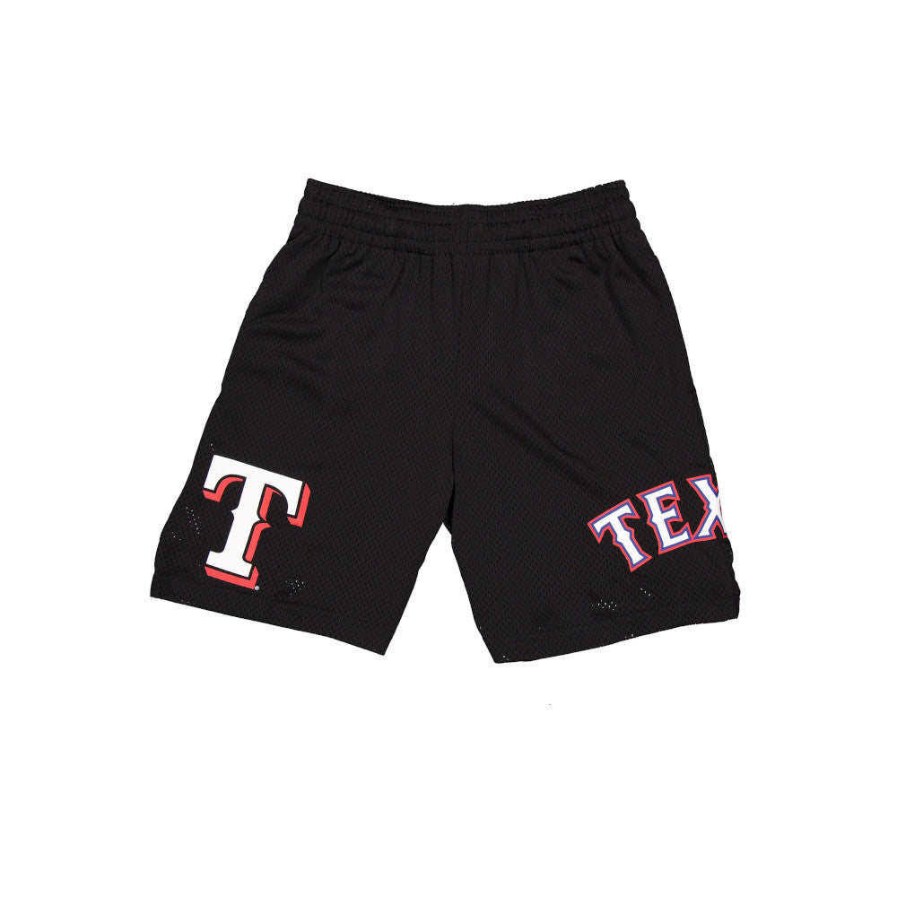 TEXAS RANGERS CORE BLACK MESH SHORTS – New Era Hong Kong
