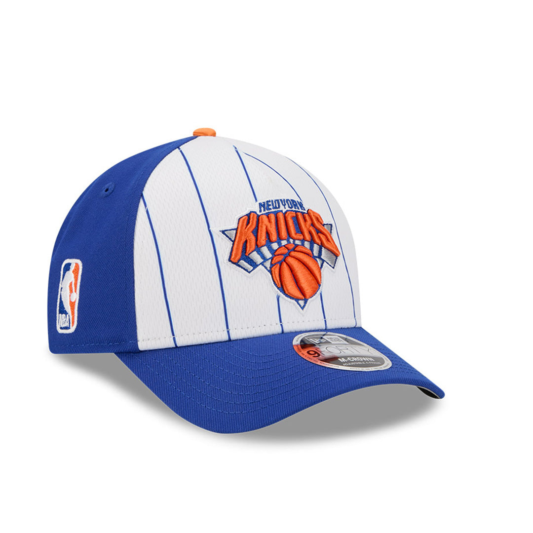 NBA TIP OFF 2025 NEW YORK KNICKS MED BLUE 9FORTY M-CROWN AF CAP – New ...