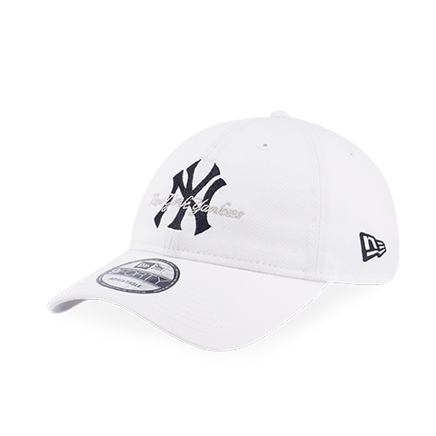 NEW YORK YANKEES MLB OVERLAP LOGO WHITE 9FORTY UNST CAP – New Era Hong Kong