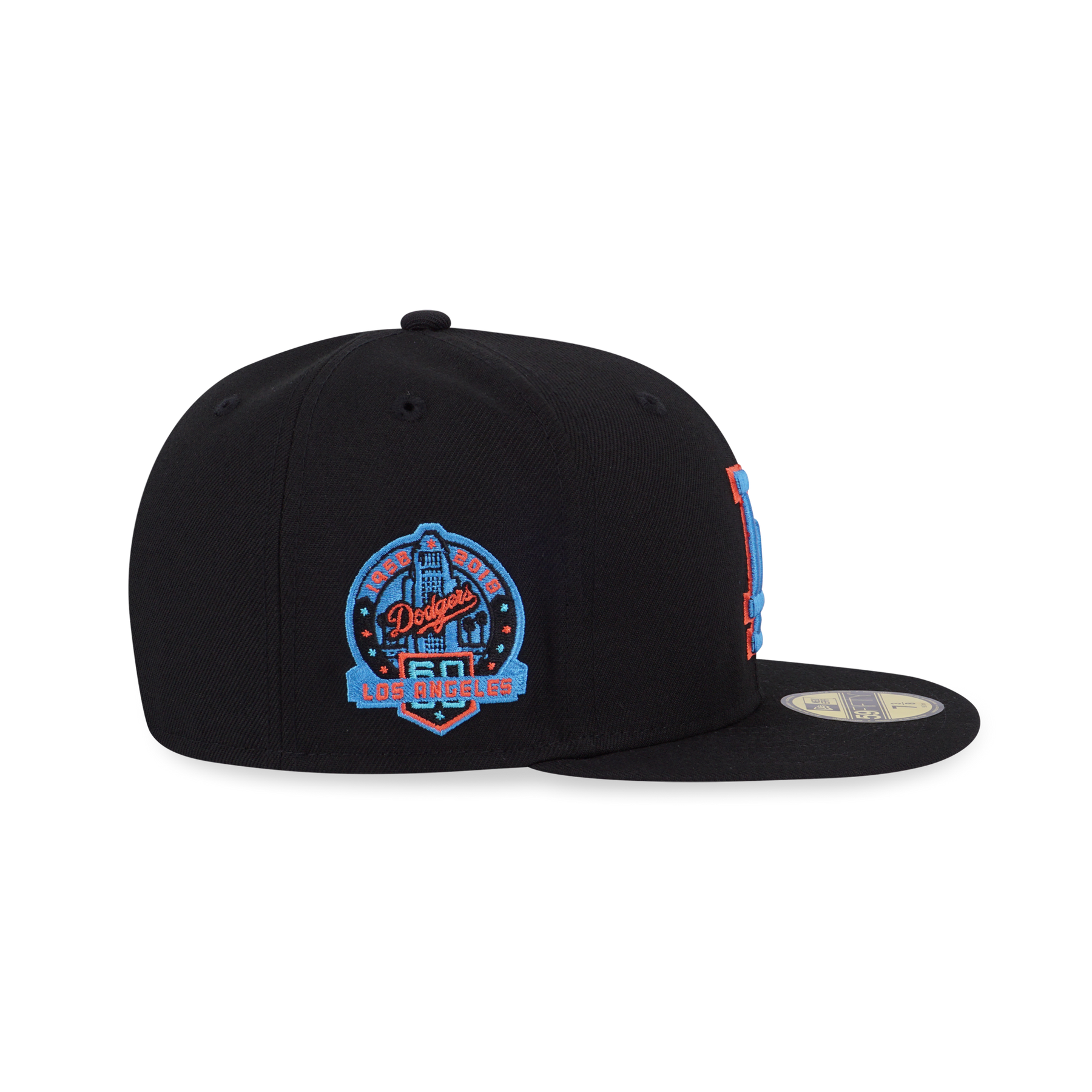 59FIFTY PACK - NEON LOS ANGELES DODGERS BLACK 59FIFTY CAP – New Era ...